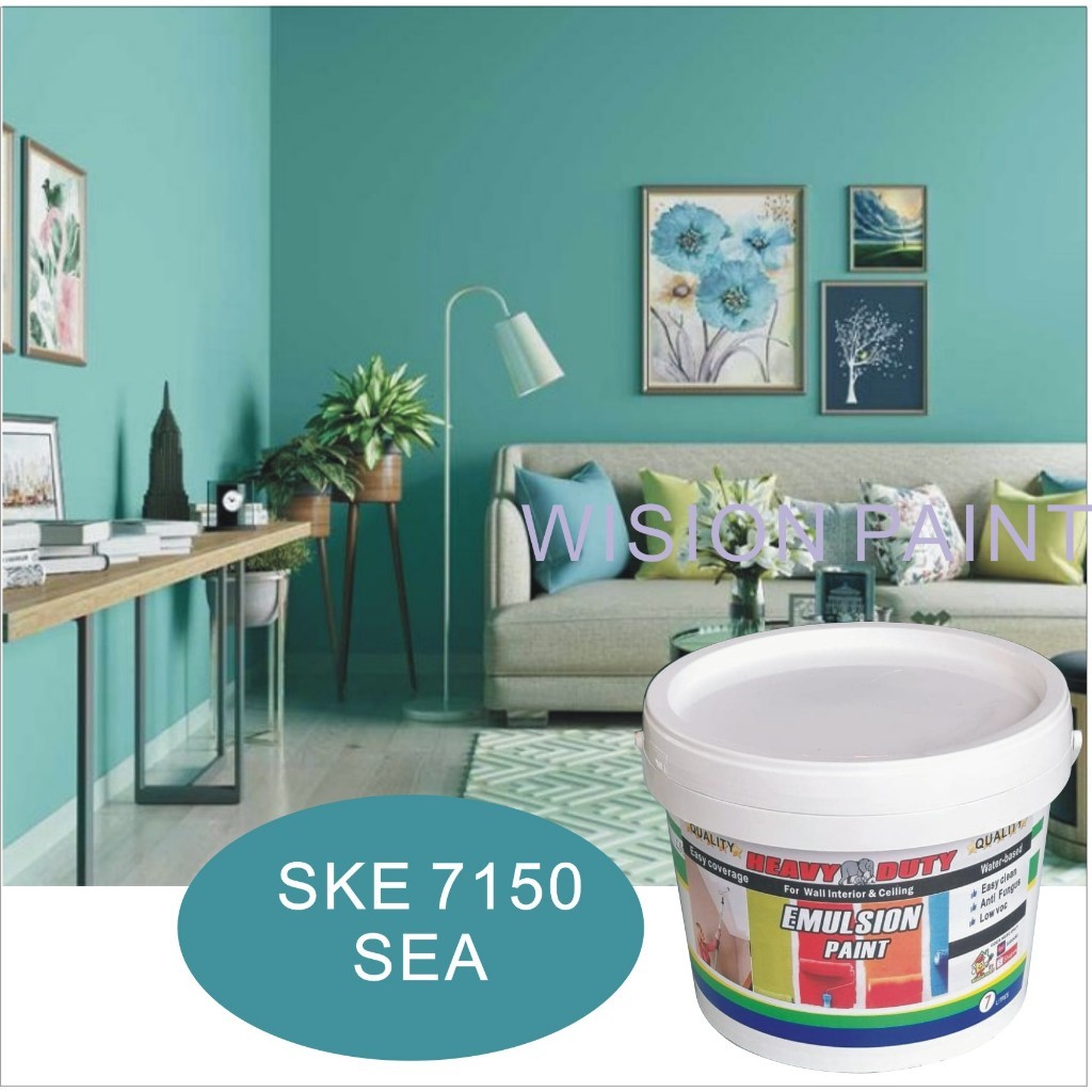 SKE7150 SEA ( 7L ) HEAVY DUTY EMULSION PAINT Cat Interior / Ceiling ...