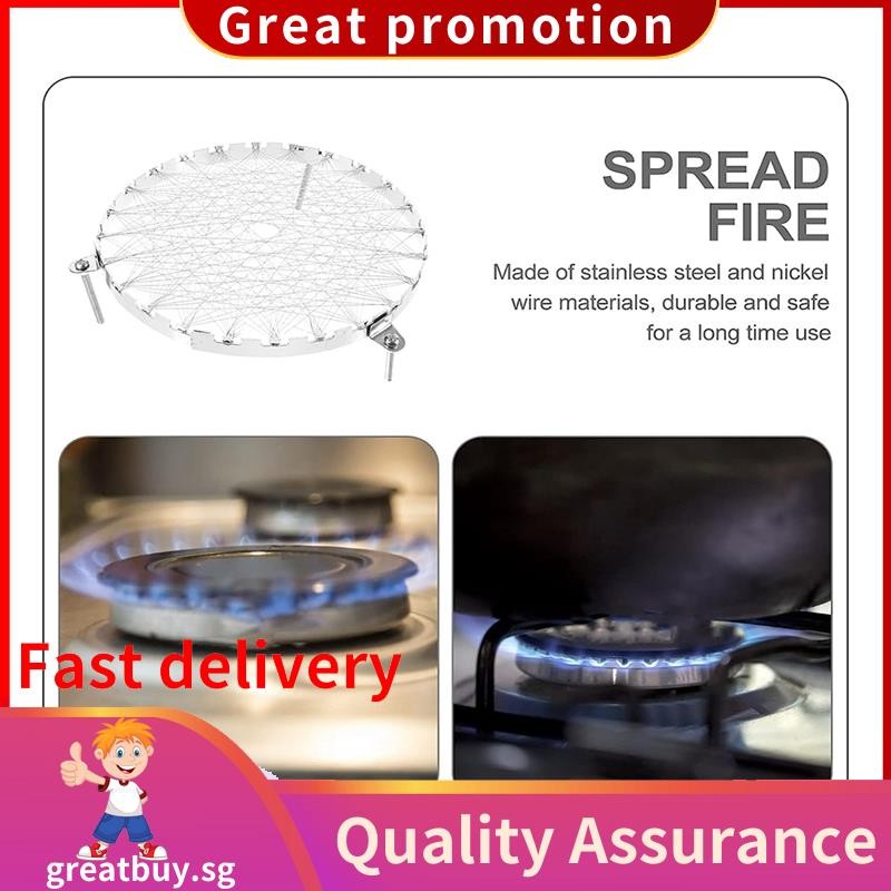 Metal Brackets Gas Stove Diffuser Stainless Steel Mesh Diffuser Plate ...