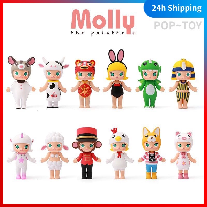 POPMART MOLLY Straw Zodiac Series POP MART Official | Shopee Singapore