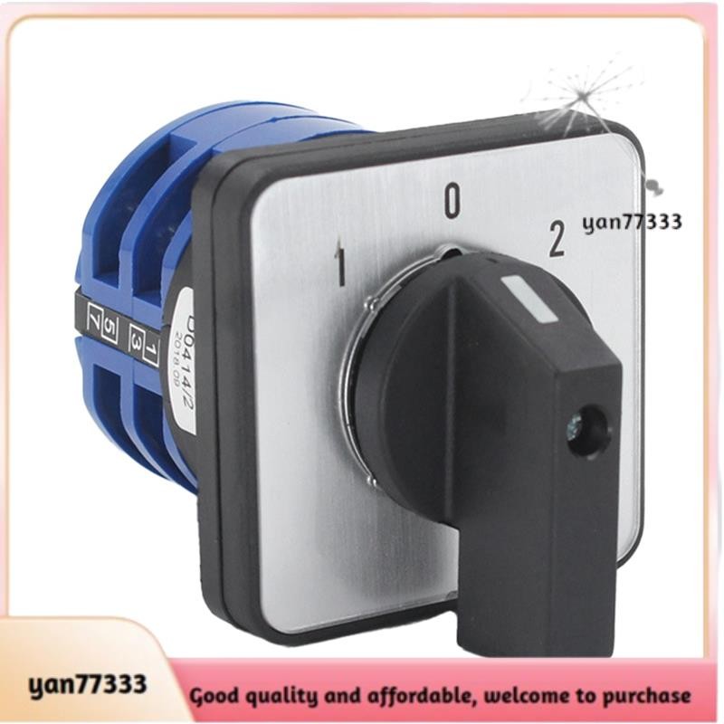 [yan77333.sg]Changeover Selector Switch 3 Positions 8 Terminals ...