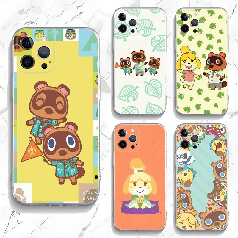 TK-1 Game A-Animal C-Crossing Phone Case For iPhone 15,14,13,12,11 Plus ...