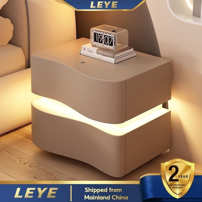 Table Intelligent Tricolor Light Simple And Modern Small Unit Bedroom ...