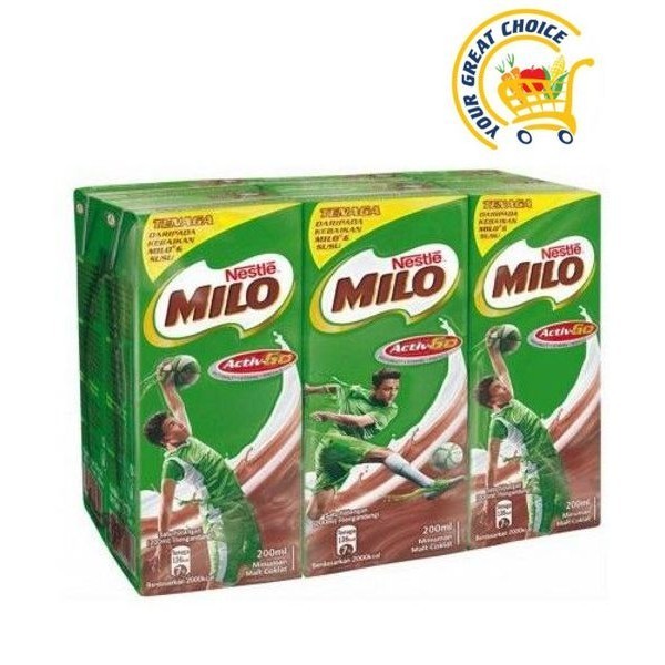 Milo Uht Chocolate Malt Drink 200ml | Shopee Singapore