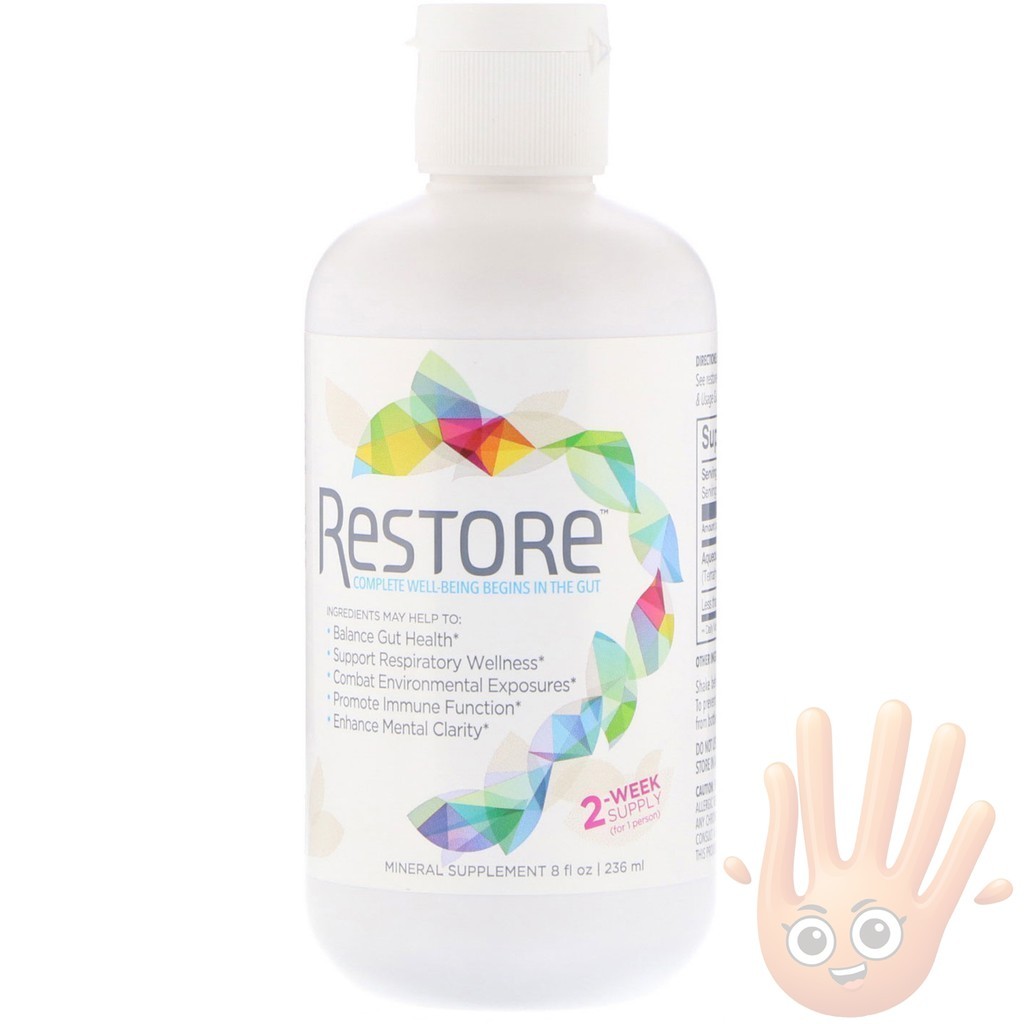 ION Biome Gut Support (Restore), For Gut Health Mineral Supplement, 8 ...