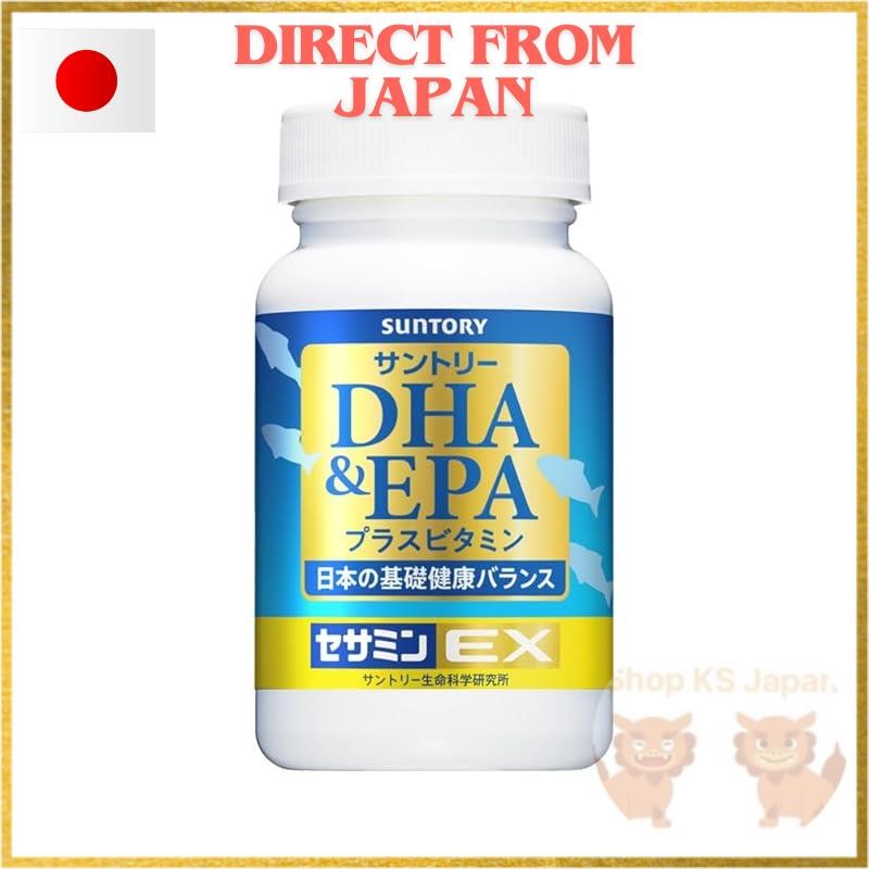 【Direct from Japan】Suntory DHA & EPA + SesaminEX Omega-3 Fatty Acids ...
