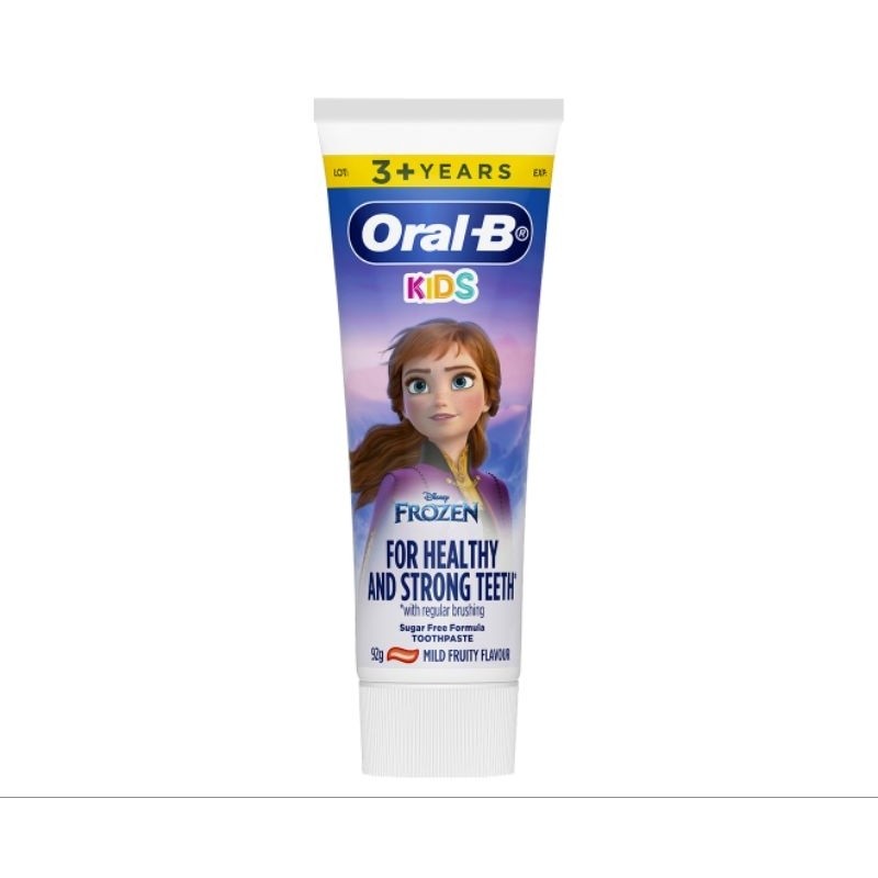 Oral-B Kids Frozen Toothpaste Mild Fruity 92g Anna Elsa frozen ...