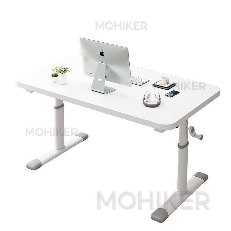 MK Adjustable Height Study Table Hand 65-90cm Cranked Lifting Computer ...