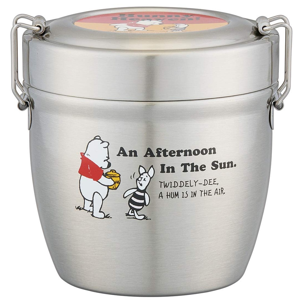 Skater Cold Insulated Bowl Stainless Steel Lunch Box 550ml Disney Winnie the Pooh STLBD6-A ...