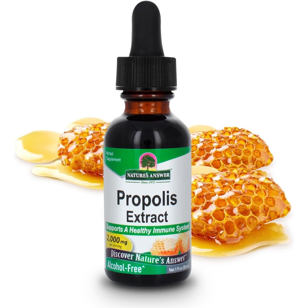 Nature's Answer Propolis Resin Extract 1 Fluid Ounce - Alcohol Free ...