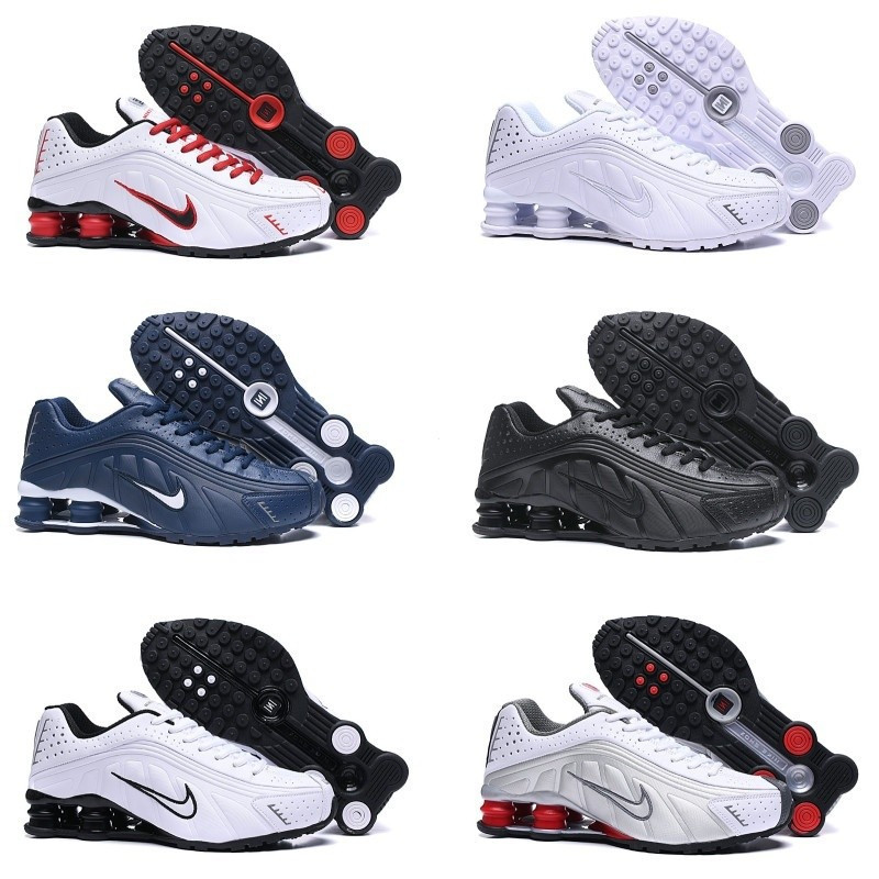 New Shox Re4 High Tech Air Column Spring Men's Casual Fashion Sports ...