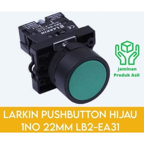 HIJAU MERAH TOMBOL LARKIN Push Button 22mm Model XB2 Assist Contact NO NC Red Green Color for ...