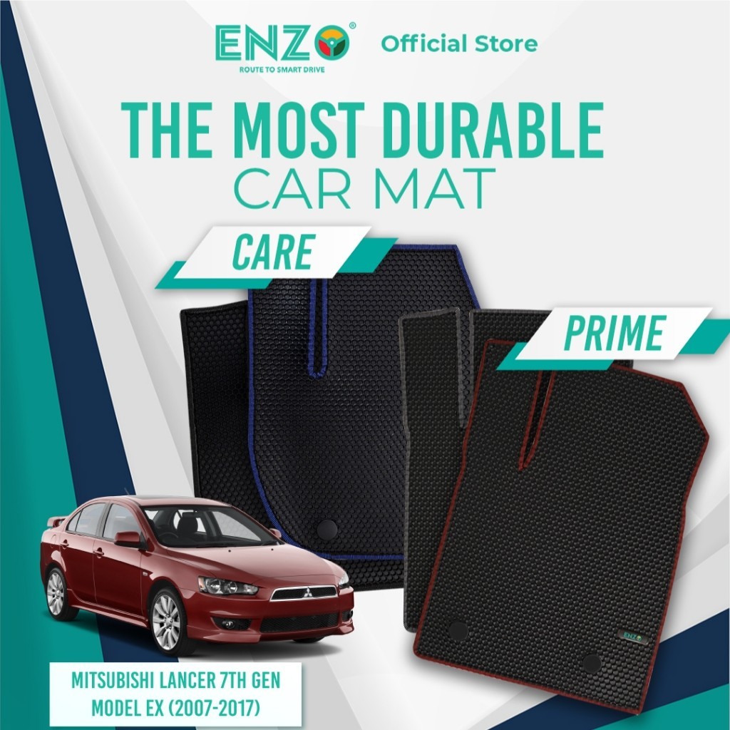 ENZO Car Mat - Mitsubishi Lancer 7th Gen Model EX (2007-2017) | Shopee ...