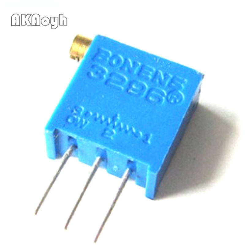 10PCS 3296 3296X Potentiometer resistanceohm Trimpot Trimmer 1K 2K 5K ...
