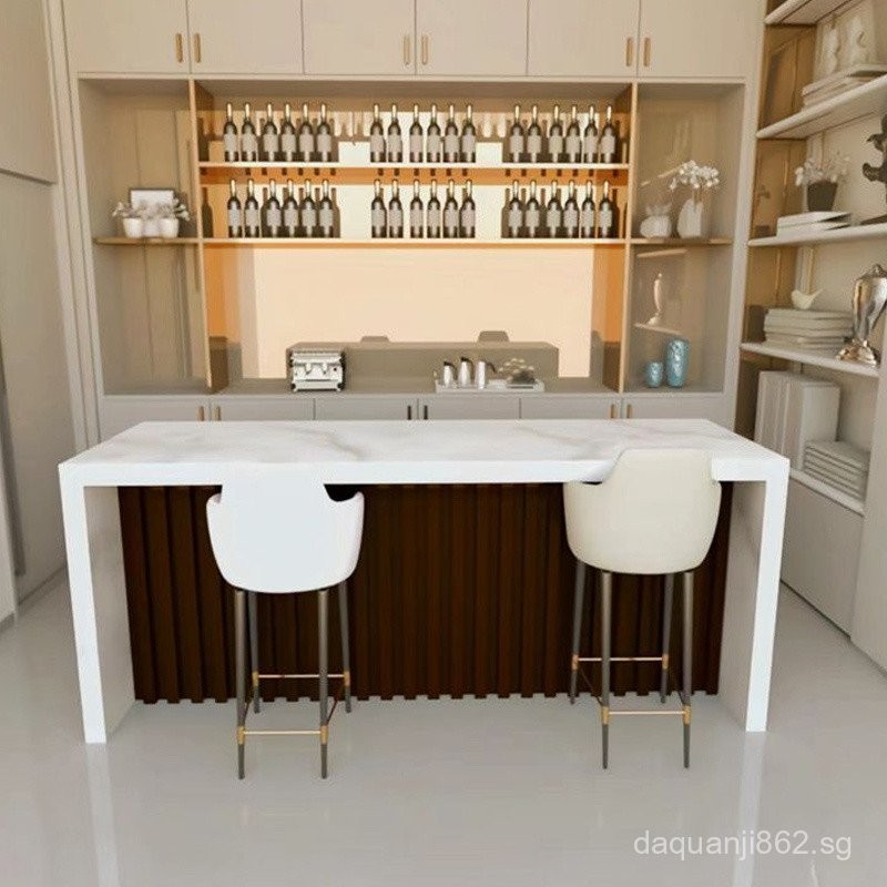 Kitchen Open Living Room Partition Small Solid Wood Household Dining ...