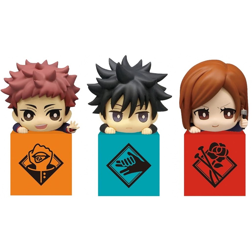 Jujutsu Kaisen Hikake Figure ① All 3 types set Yujin Kojo, Megumi ...