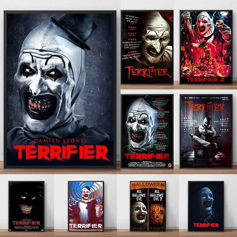 Terrifier Movie Poster Classic Film HD Picture Wall Art Prints Mural ...