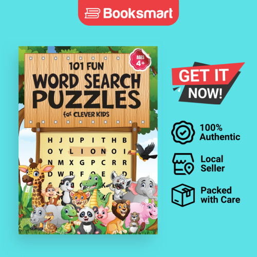 101 Fun Word Search Puzzles for Clever Kids 4-8: First Kids Word Search ...