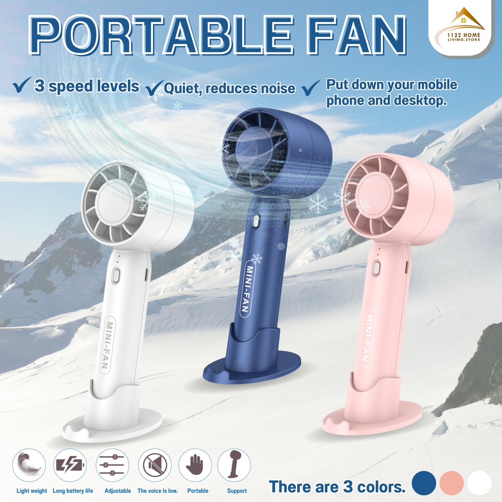 Portable Hand Fan Air Fan Cooler Outdoor Electric Fan Portable Mini ...
