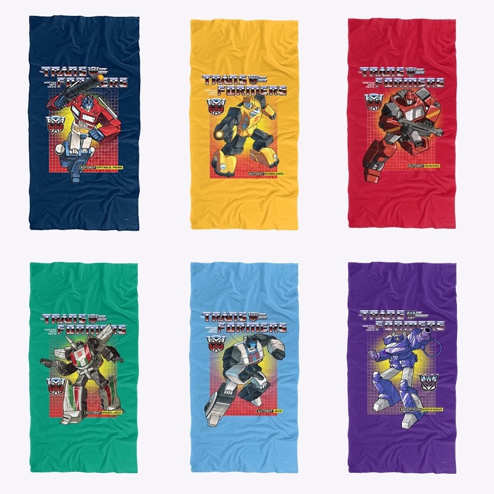 Transformers Optimus Prime Bath Towel Quick Dry Absorbent Oversized ...