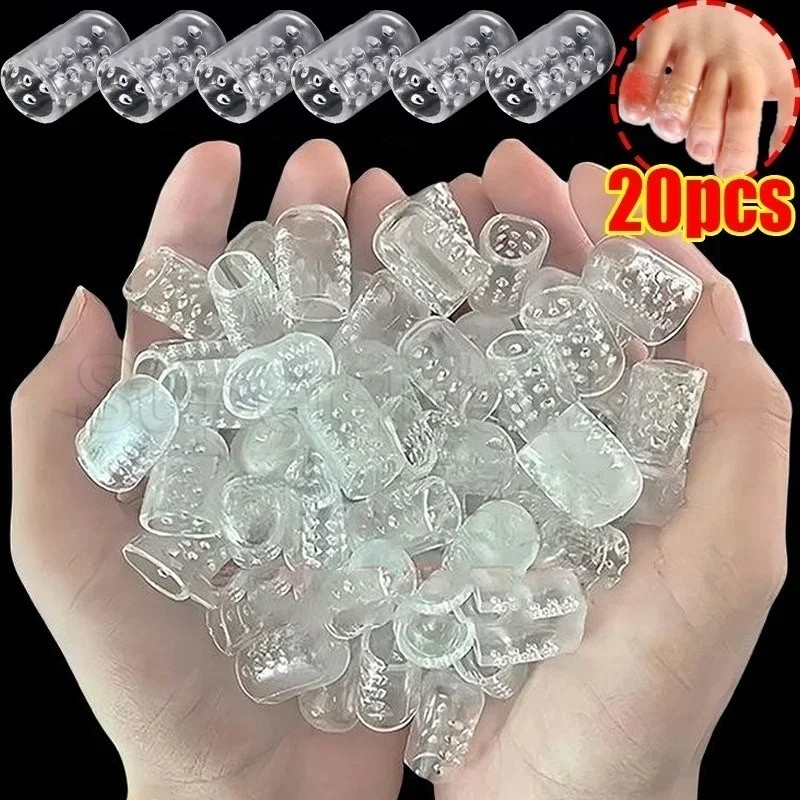 10/20pcs Finger Toe Protector - Pain Relief Preventing Blisters Corns ...
