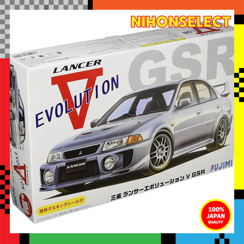 Fujimi Models 1/24 Inch-Up Series Mitsubishi Lancer Evolution Model Kit ...