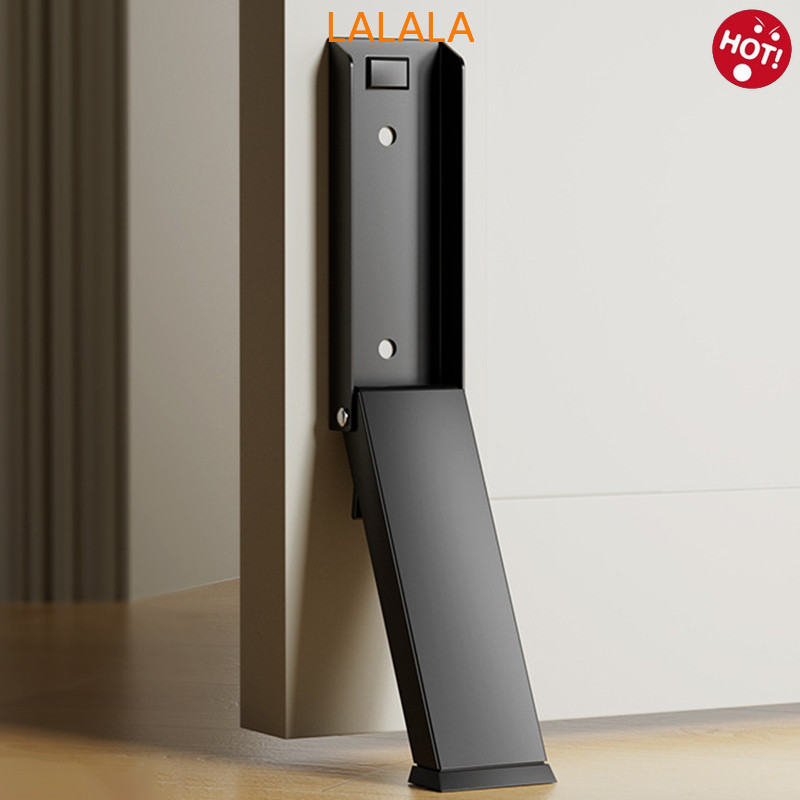 1 Piece Stainless Steel Folding Door Stop Rubber Anti-wear Door Stop ...