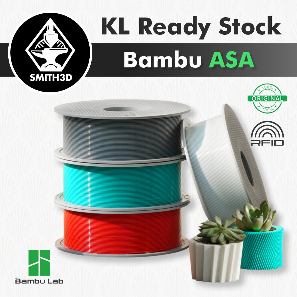 Bambu Lab ASA Filament 1kg 1.75mm, Outdoor Filament High UV Resistant ...