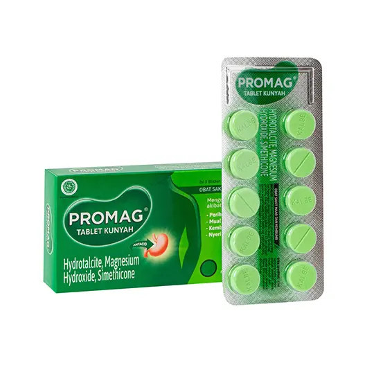 Promag Chewable Tablets for Stomach Pain Medicine 1 Pack | Shopee Singapore