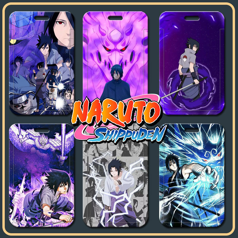 Uchiha Sasuke Uchiha Itachi DIY Student School ID Card Holder MRT Card ...