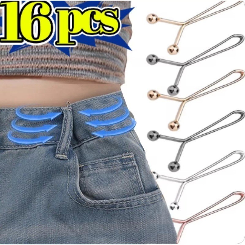 4/16Pcs Cuff Fixed Clips - Anti Slip, No Sewing, Adjustable, Unisex ...