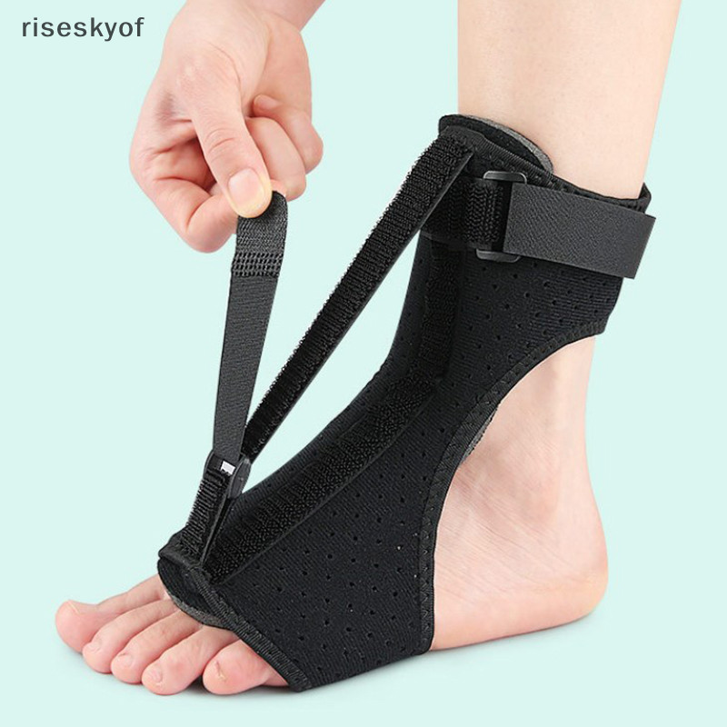riseskyof Adjustable Plantar Fasciitis Night Splint Foot Drop Orthosis ...