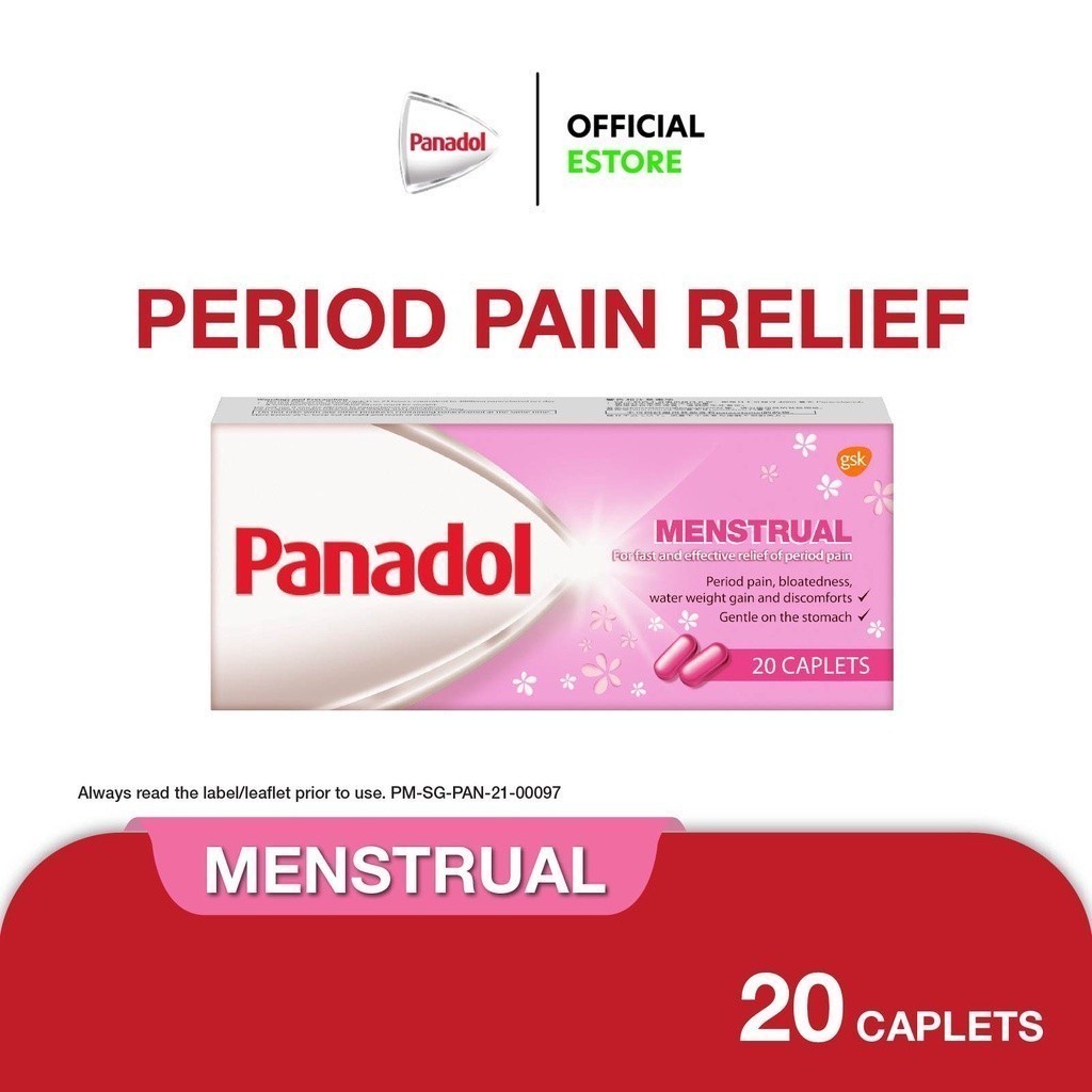 PANADOL Menstrual, Paracetamol for Fast & Effective Period Pain Relief ...