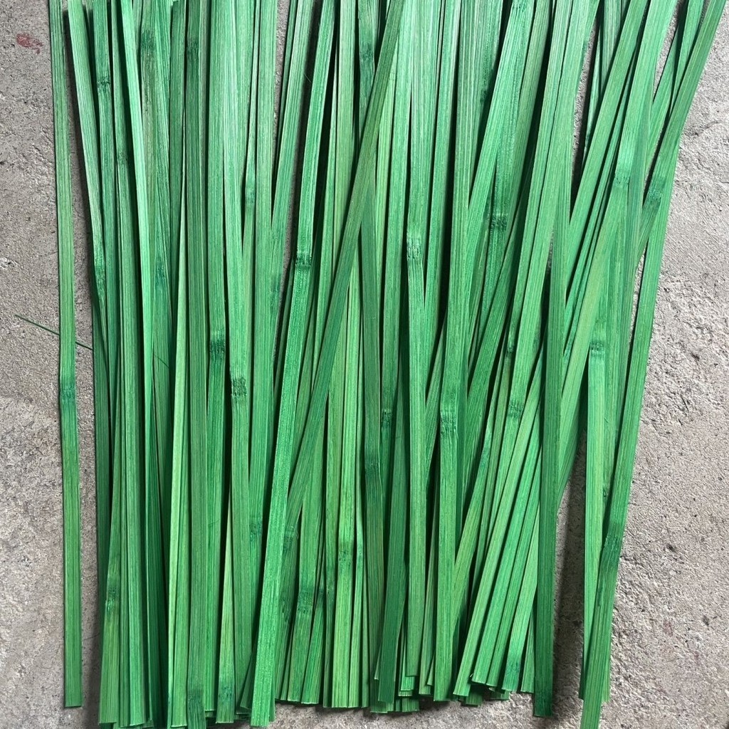Special bamboo strip handmade material for small boat cattail fan ...