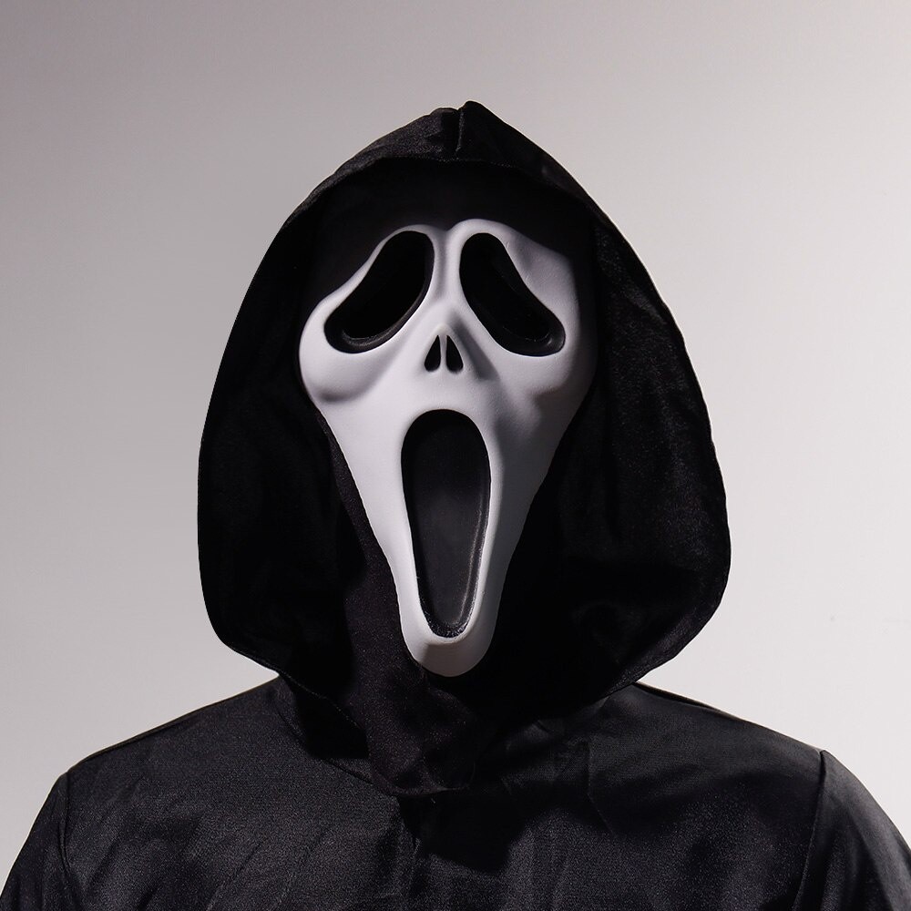 Halloween Scream Ghost Mask Ghostface Costume Accessory Ignite ...