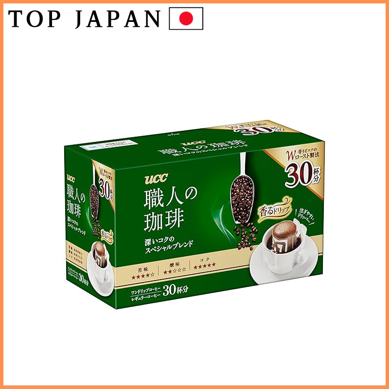 UCC Artisan Coffee Drip Coffee Special Blend with Deep Aroma (7g x 30 packs) 210g Regular (Drip ...