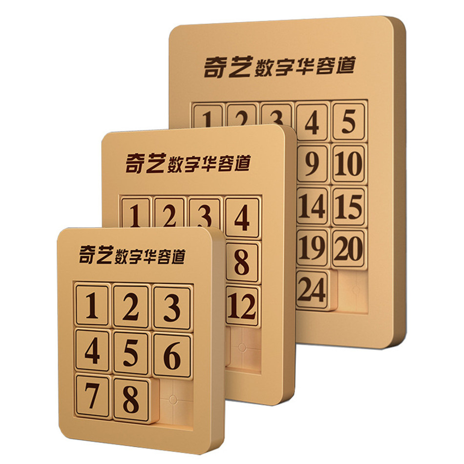 Number Sliding Block Puzzle Magnetic 3x3x3 4x4x4 5x5x5 QiYi Family ...