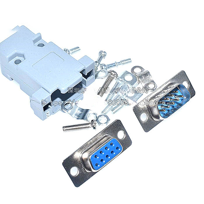 Db9 Female Head/Male Head Welding Wire Type Serial Port RS232 Socket ...
