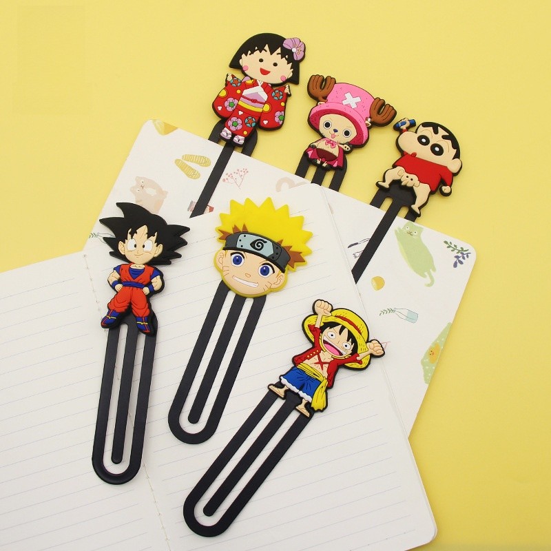 Student Bookmark Maruko Crayon Shin-Chan Hatsune Miku Doraemon Dragon ...