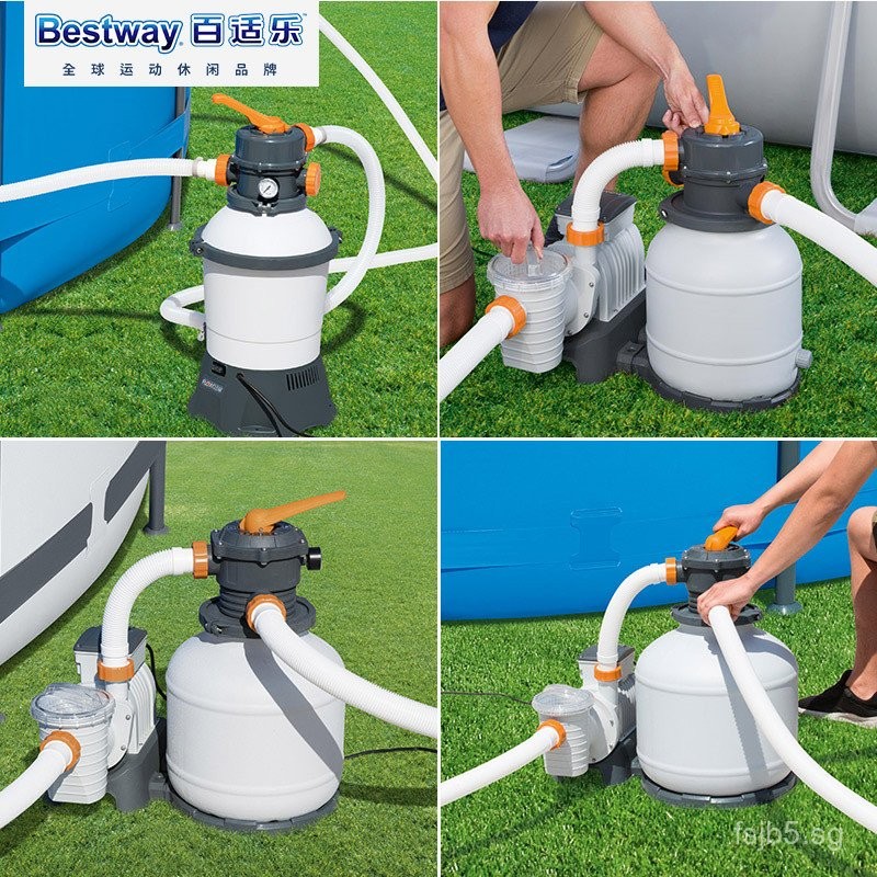 Bestway Sand Filter Pump Pool Filter Filter Pump Bracket Pool ...