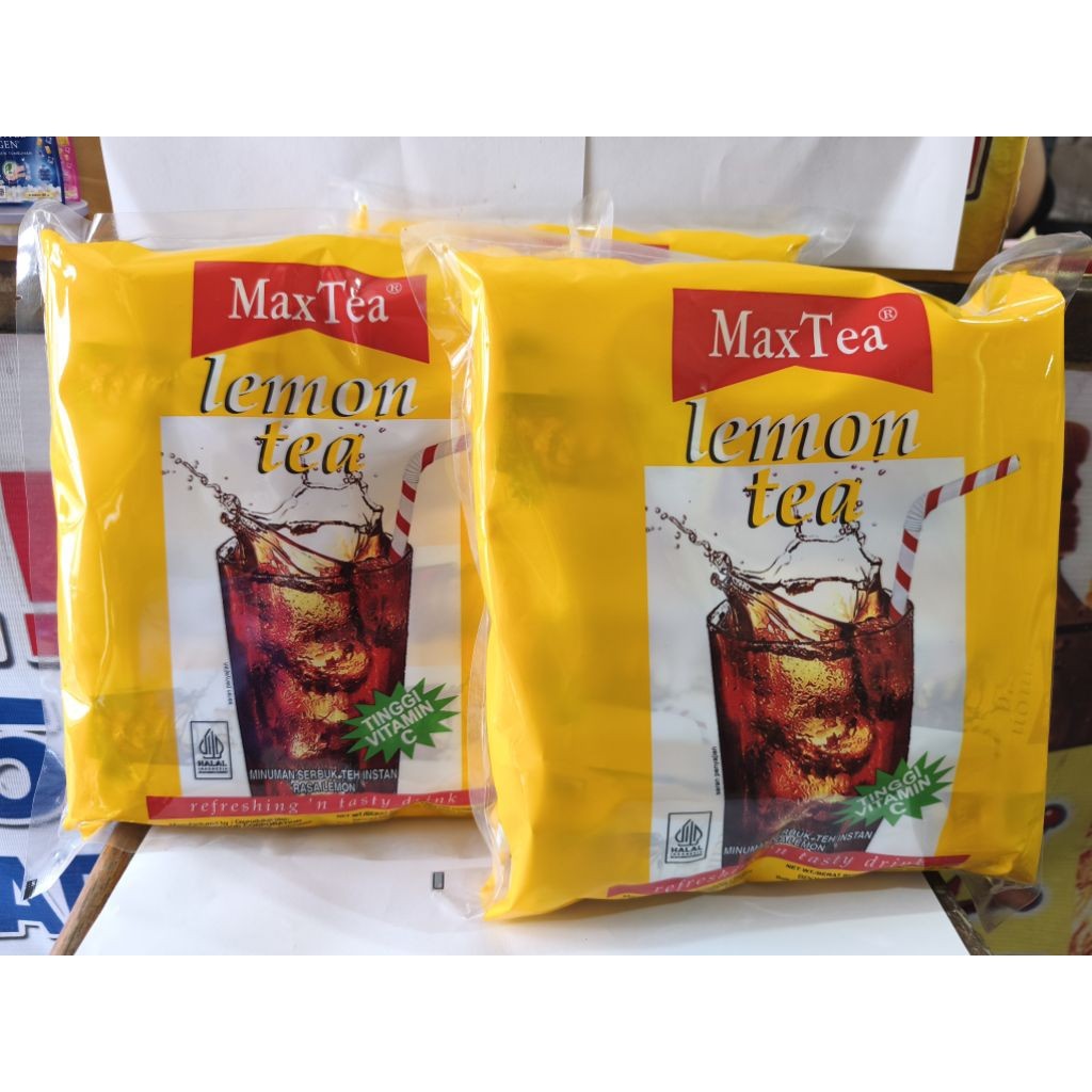 Max Tea Lemon Tea/ 1 pack contains 30 sachets | Shopee Singapore