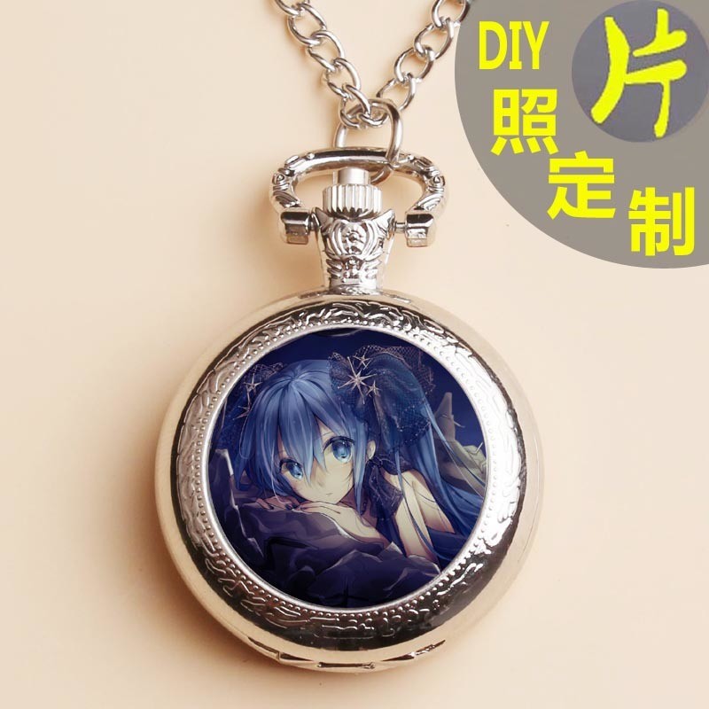 Hatsune Miku Watch Hatsune Pocket Watch Snow Hatsune Pocket Watch Anime ...