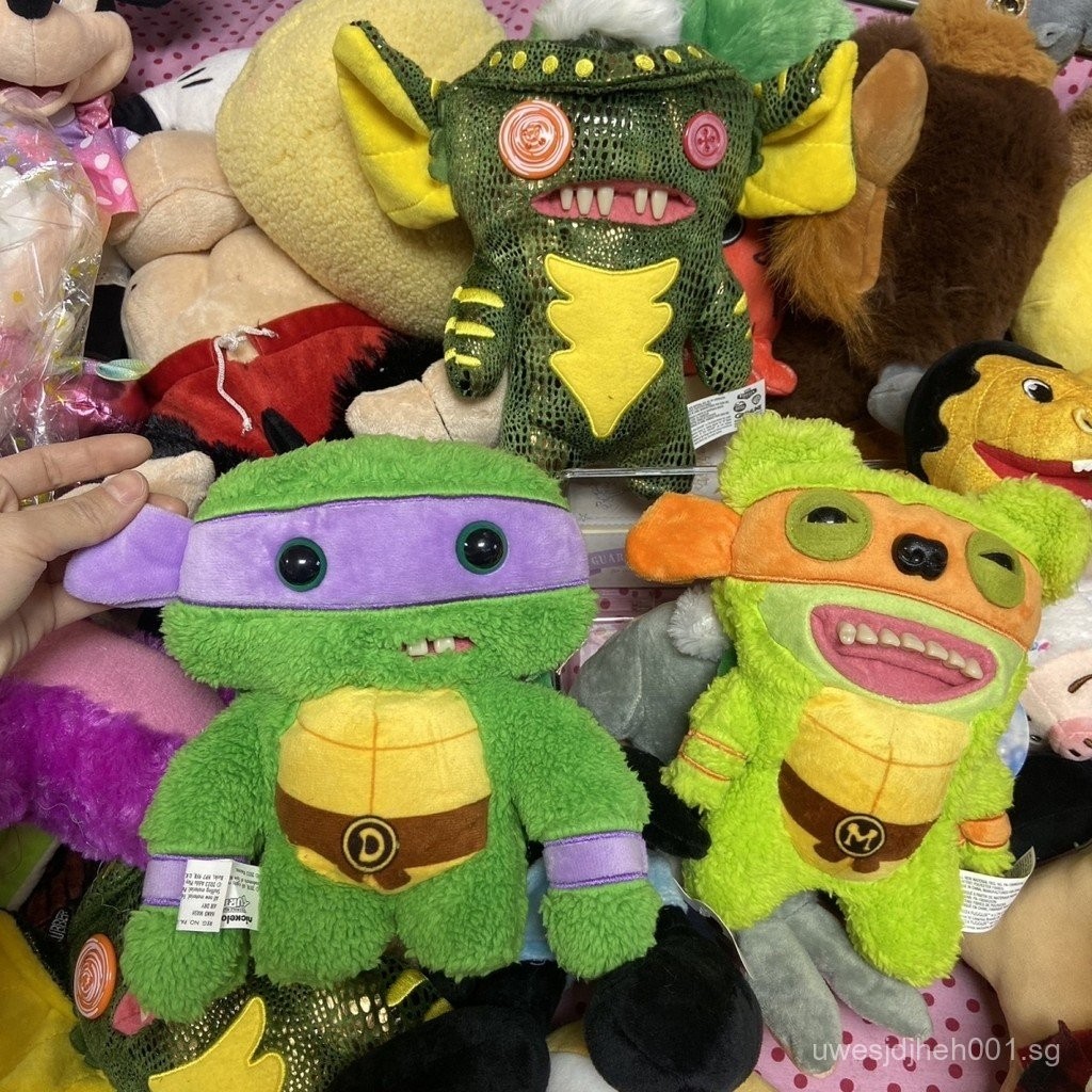 British fuggler Cute Tooth Monster Ninja God Turtle Doll Playing Teeth ...
