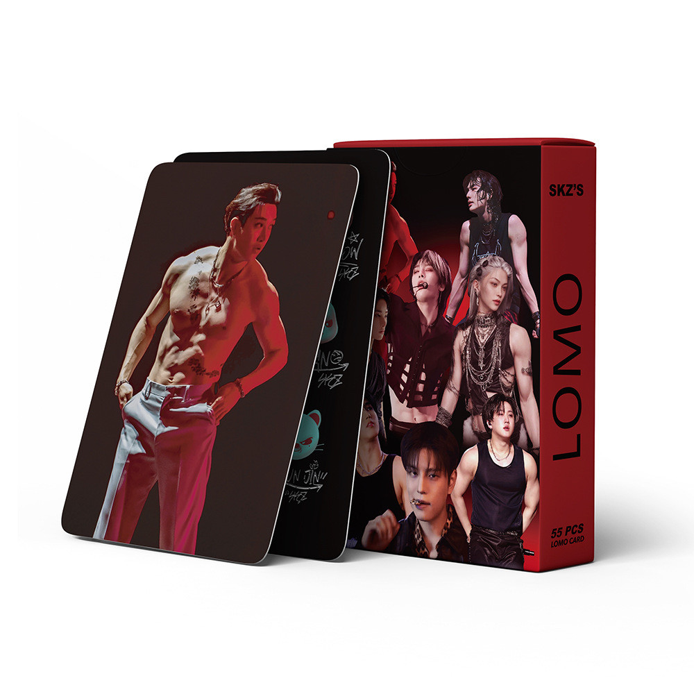 55-127pcs STRAY KIDS HOLLOW Lomo cards JAPAN 3rd Mini Album SKZ Mixtape ...