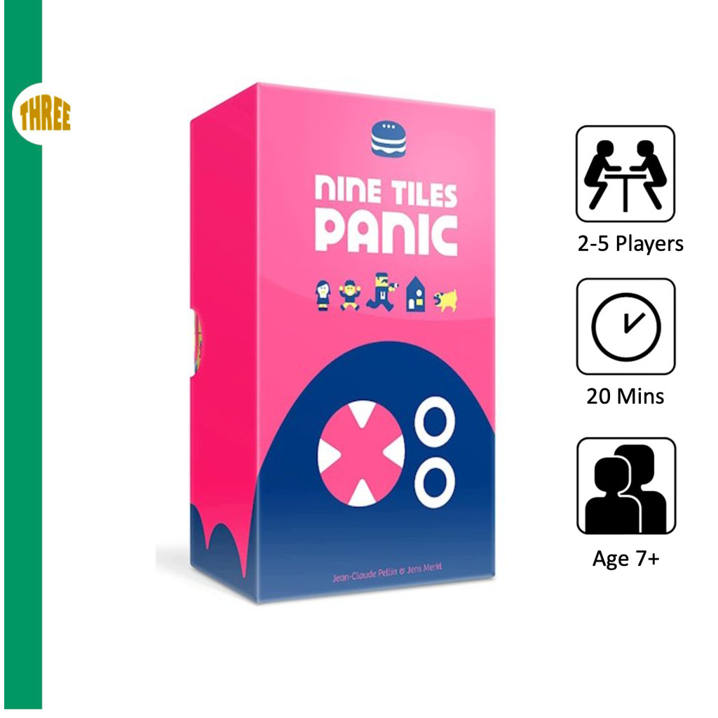 [SG STOCK]Oink Games Nine Tile Panic Board Game Card Game | Shopee ...