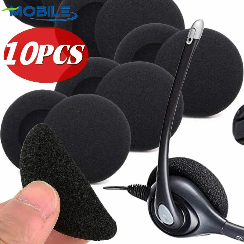10Pcs Headphone Replacement Sponge Cushion - Sponge Cushion Covers ...
