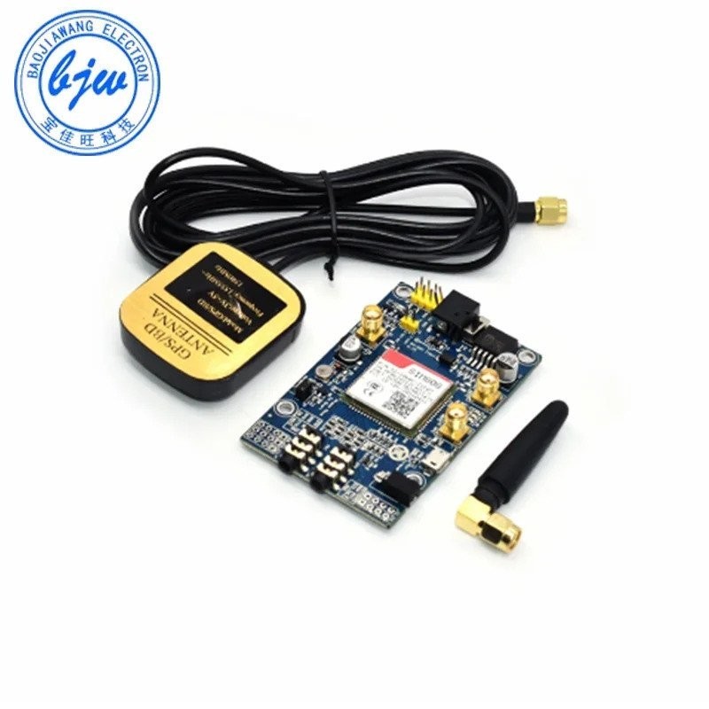 SIM808 Module GSM GPRS GPS Development Board IPX SMA with GPS Antenna for Arduino Raspberry Pi ...
