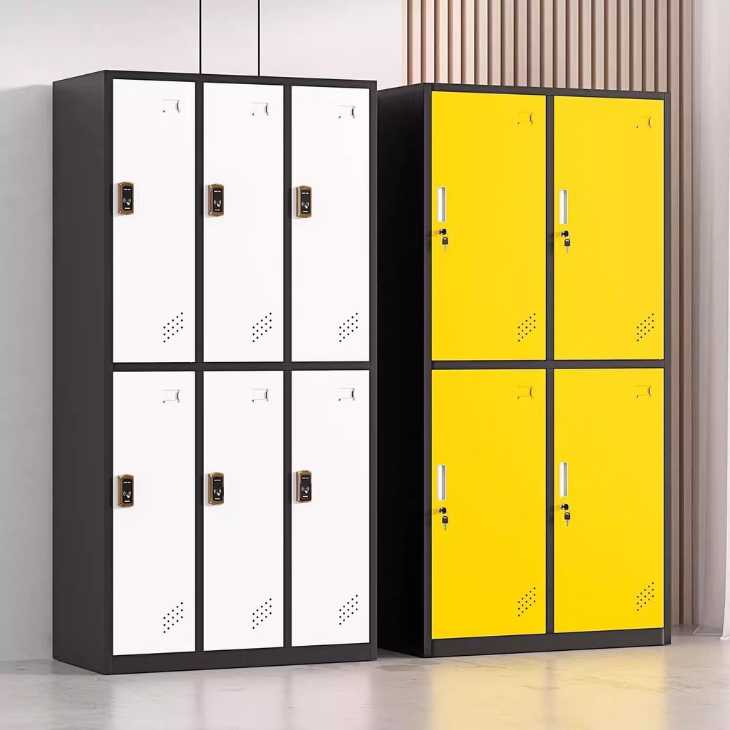 Colorful employee lockers, changing cabinets, gym storage lockers ...