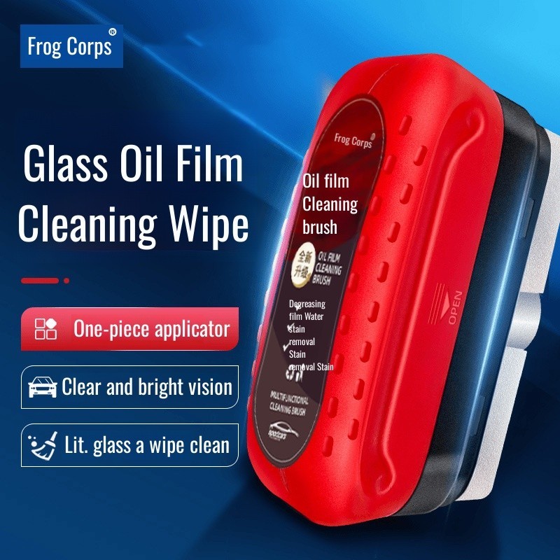 【HOT SALE】[Strong Oil Film Cleaning Brush,Clear Windshield,Remove ...