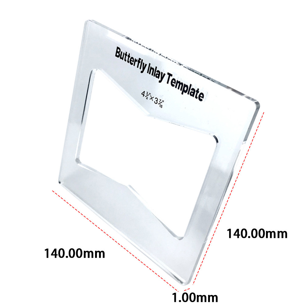 Butterfly Key Inlay Template Router Slotting Auxiliary Tool Router ...
