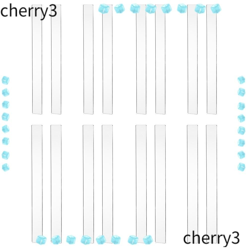 CHERRY 2Pcs Kitchen Acrylic Balance Ruler Home Biscuit Smoother Cake ...